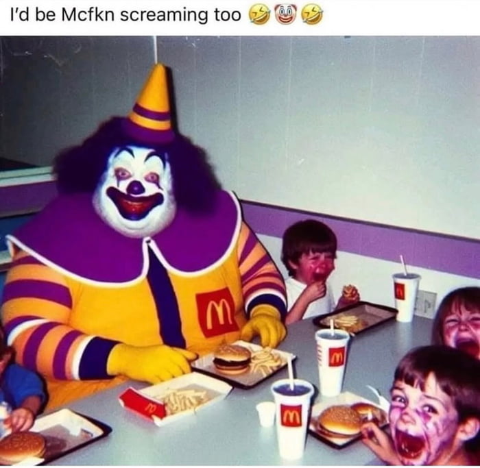 Ronald McDonald, but make it horror - 9GAG