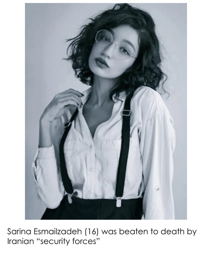 Teenagers in the West feel insecure. Teenagers in Iran are not secure. - 9GAG