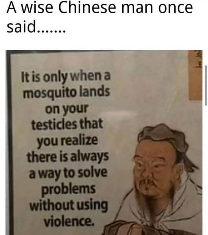 A wise man once said, sometimes the best solution is the one that requires the most delicate ...