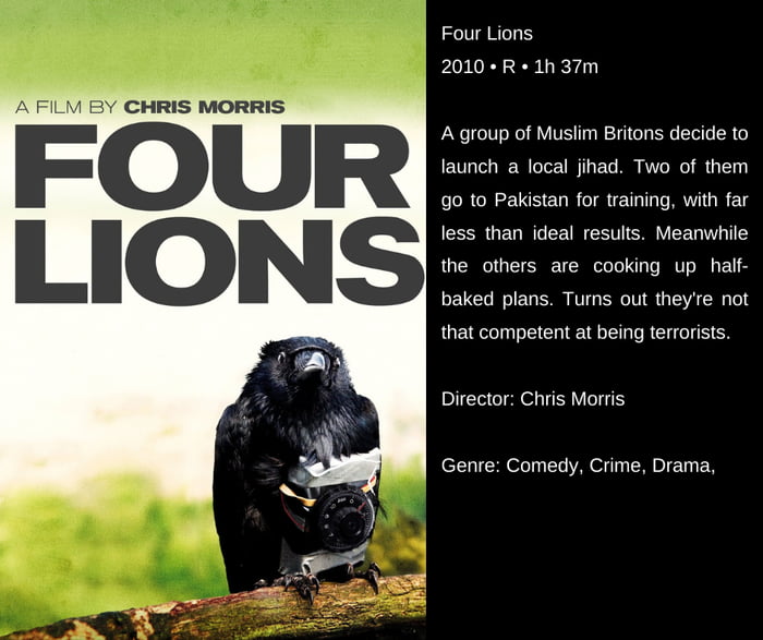 Unsolicited Movie Recommendation #94: Four Lions (2010) - 9GAG