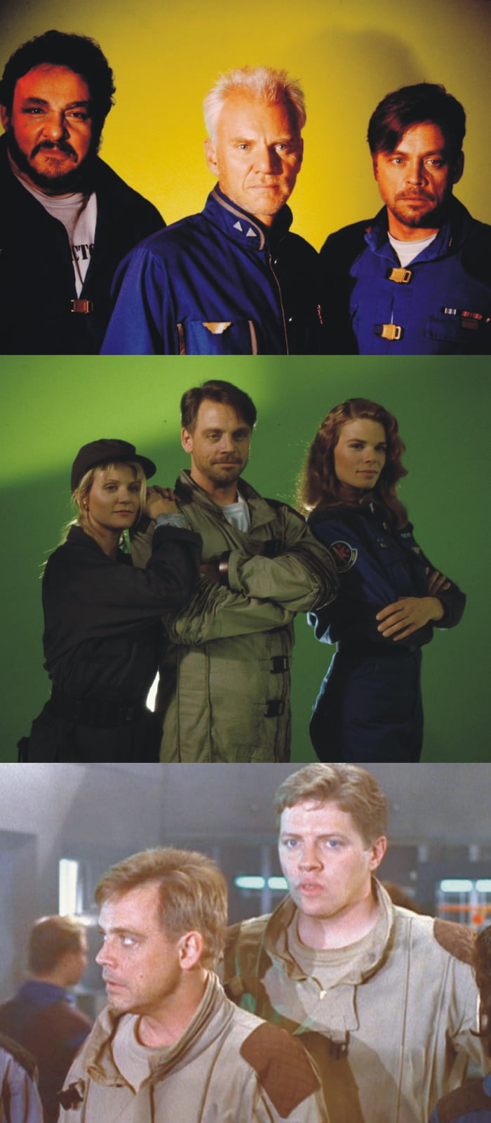 Remember when Luke was with Gimli (yeah he's the tall guy), Biff, Alex ...