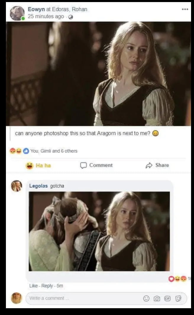 First Lotr post of 2025 - 9GAG