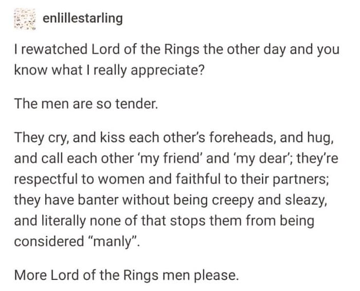 The masculinity the world needs - 9GAG