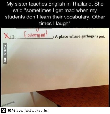 We could learn a thing or two from the Thai education system. - 9GAG