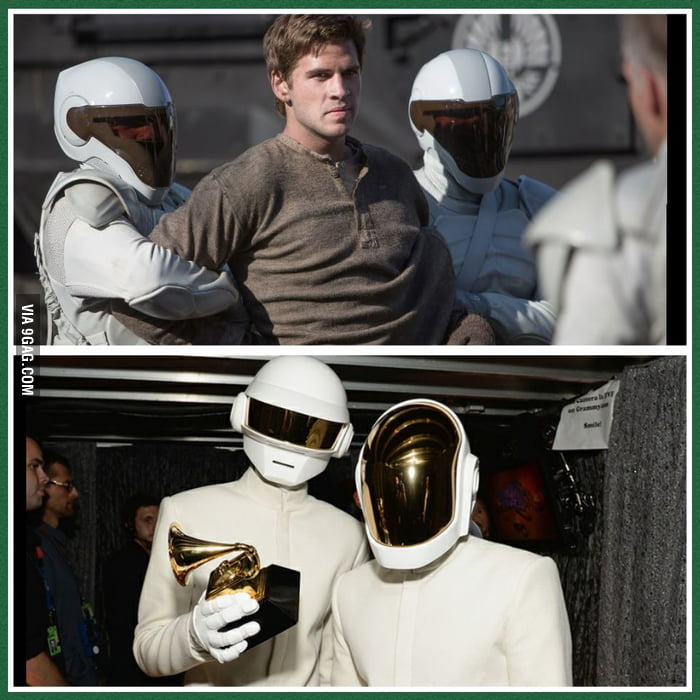 Daft Punk costume and peacekeepers costume are the same - 9GAG