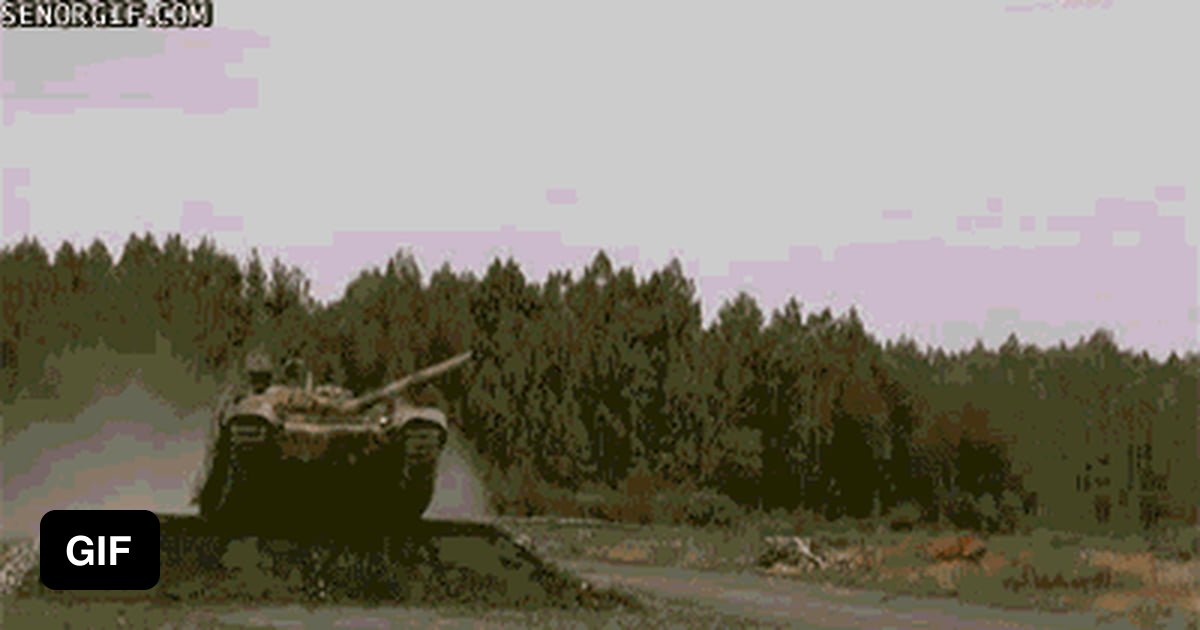 Epic tank jump - 9GAG
