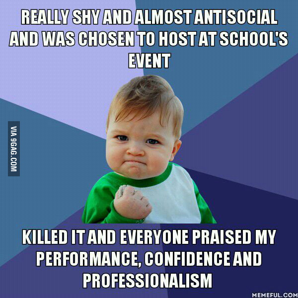 I couldn't stop smiling after the show. - 9GAG