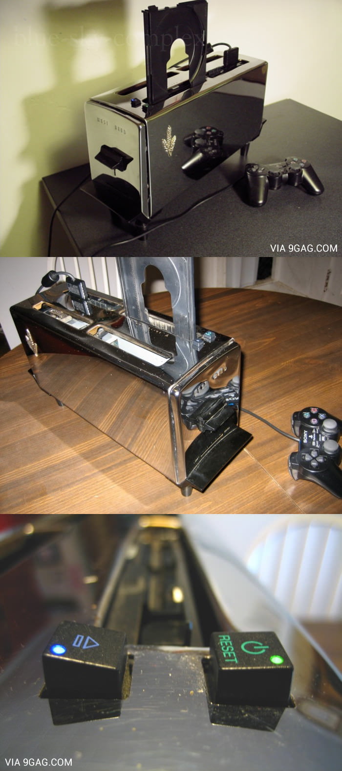 DIY PlayStation Toaster - 9GAG