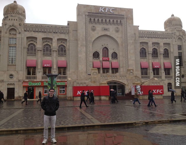 The KFC Palace - World's largest KFC - 9GAG
