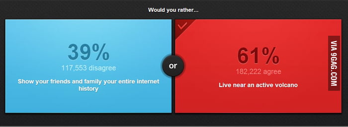 Not a very difficult decision. - 9GAG
