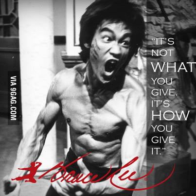 Bruce lee qoute - 9GAG