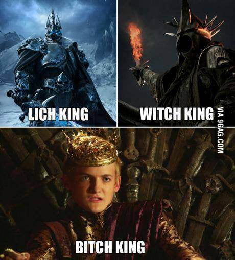 Let me show you the different types of kings - 9GAG