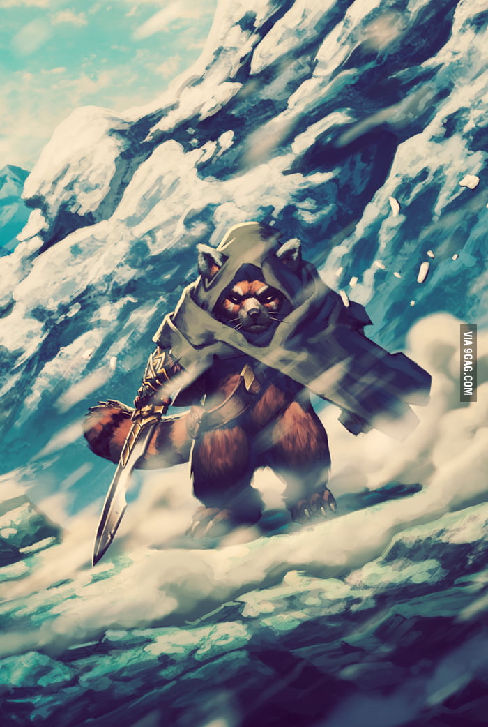 Chingu ... the red panda samurai warrior! Comic book is on Kickstarter ...