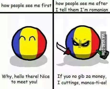Romanian's problem - 9GAG