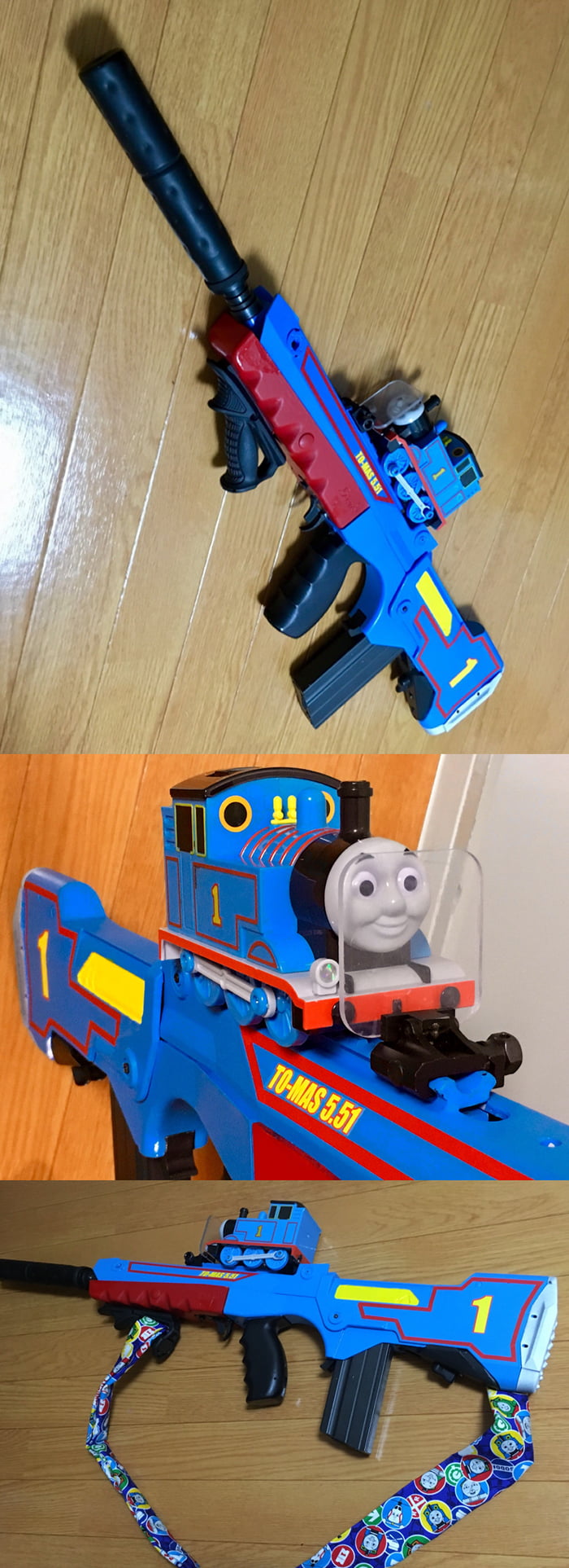 Thomas the dank assault rifle - 9GAG