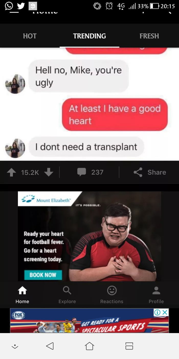 That reaction - 9GAG