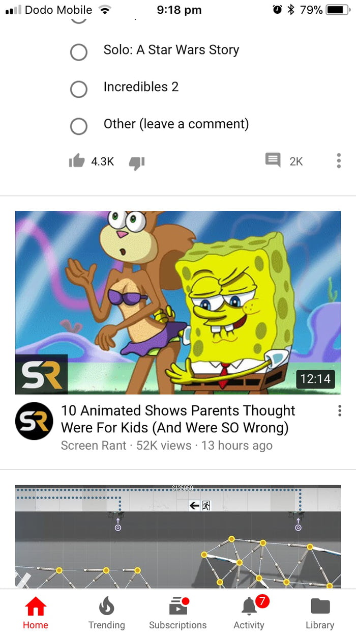 Wtf screen rant, first SJW Disney movies now this? - 9GAG