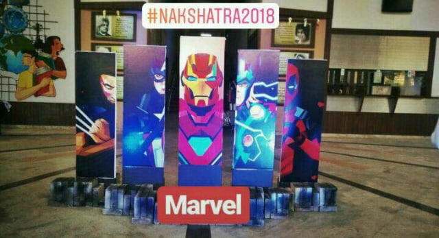 My college festival has the theme ,marvel - 9GAG