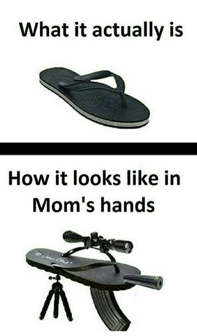 All hail the tactical Chancla (Chappal, Flip-Flop) - 9GAG