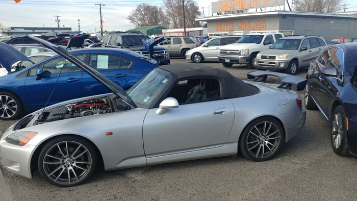 Ugly wheels but super clean S2000 - 9GAG