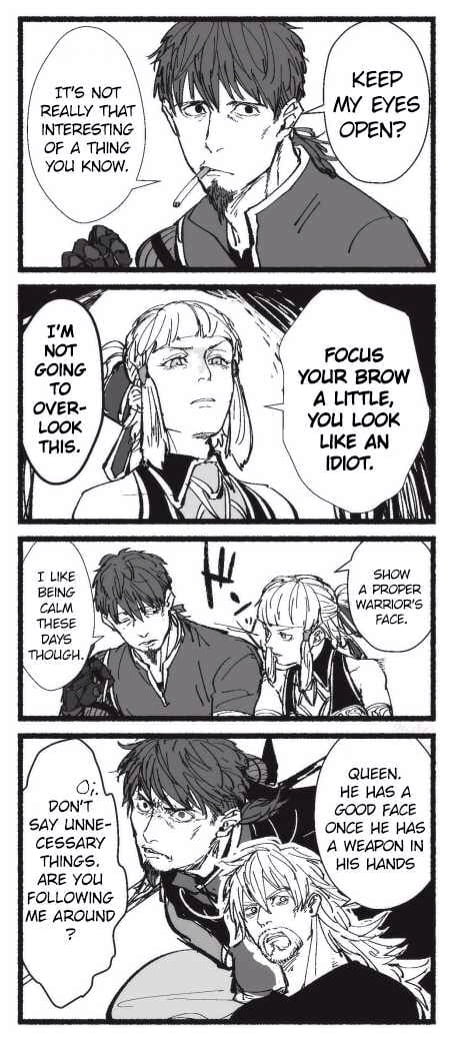 Fire Emblem Hector Comic