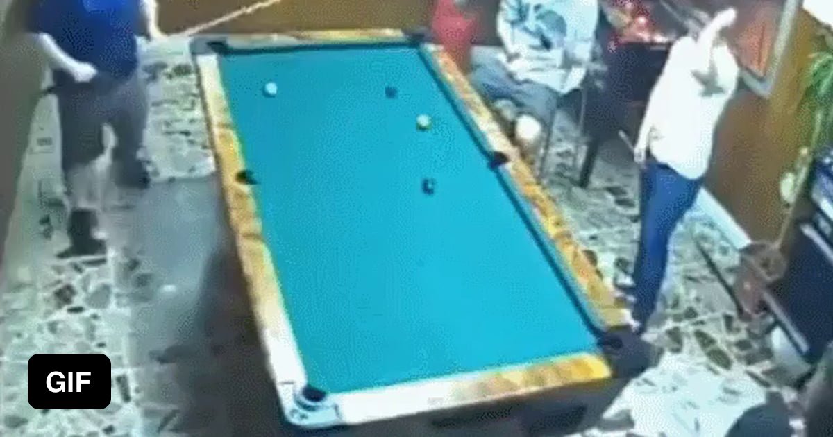 Dumb Luck Pool Shots - 9GAG