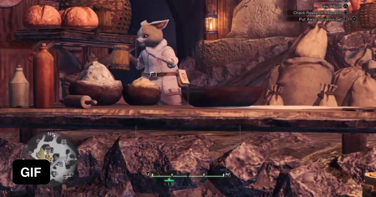 The whole process of making bread, in Monster Hunter, is both ...