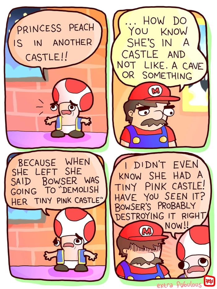 Mario finally waking up - 9GAG