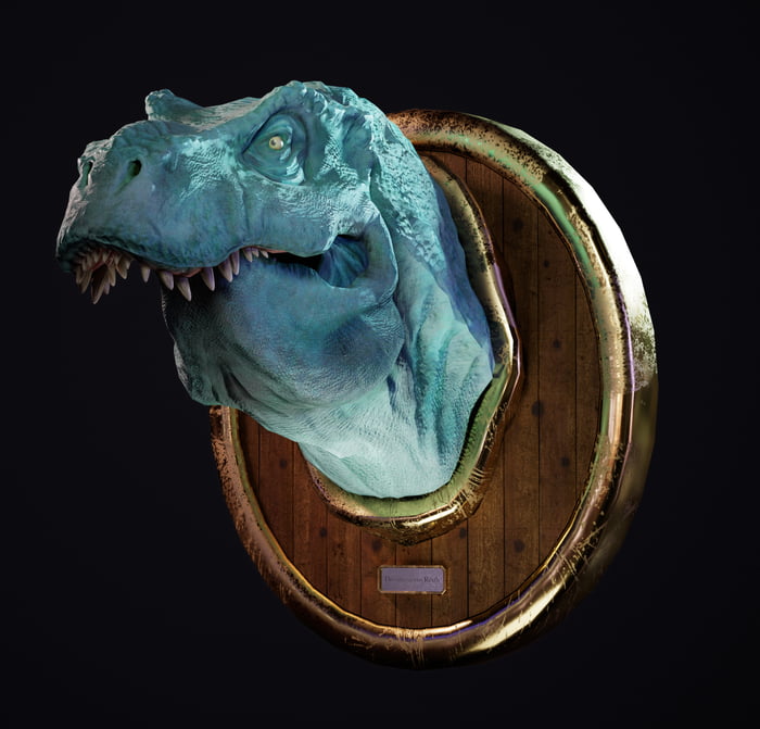 Thyranasaurus Rexth - when you're a shitposter and a 3D artist - 9GAG