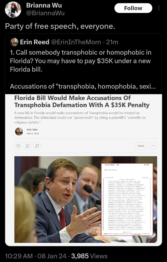 Party of Free Speech, everyone. - 9GAG