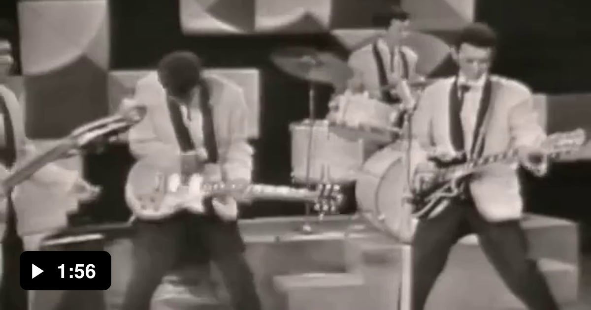 Clip from "Rollin Rock" by Dutch-Indonesian band Tielman Brothers - 9GAG