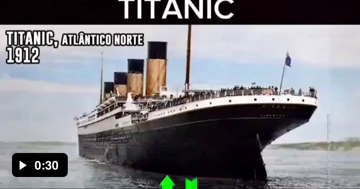 TITANIC SHIP (1912 & 2005) - 9GAG