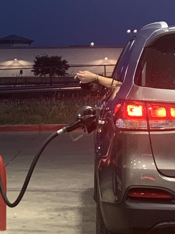 Just now, at the gas station... - 9GAG