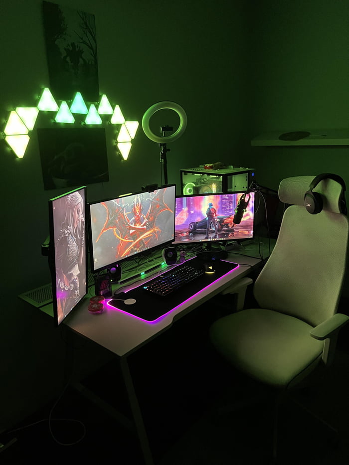 First ever finished set up 😇 - 9GAG