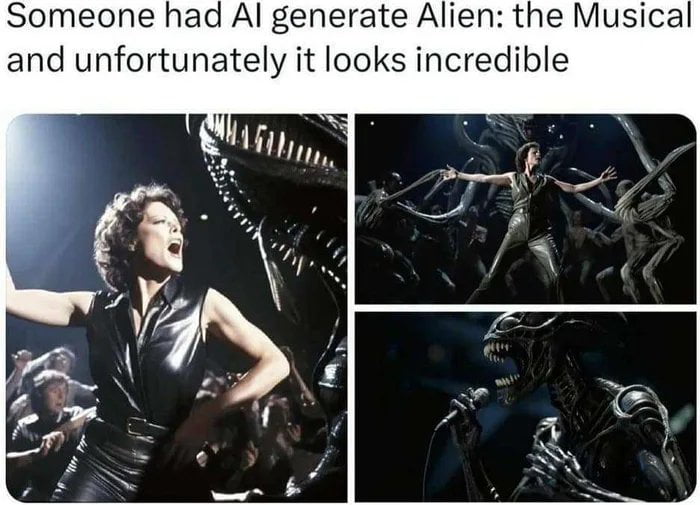 Alien musical - 9GAG