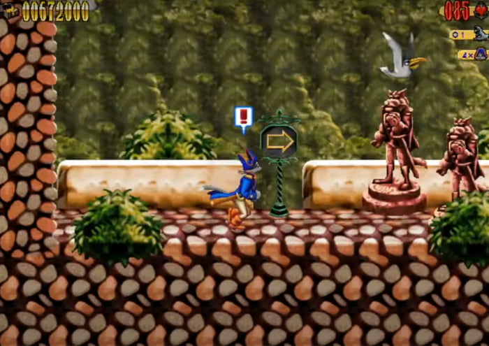 Here to remind you that in the 1997 game "Claw", the protagonist ...