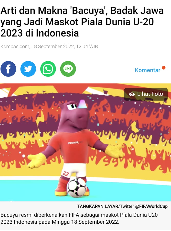 Maskot nya badak jawa, presiden nya orang jawa, logo G20 jawa, apalagi ??? hotel trivago. - 9GAG