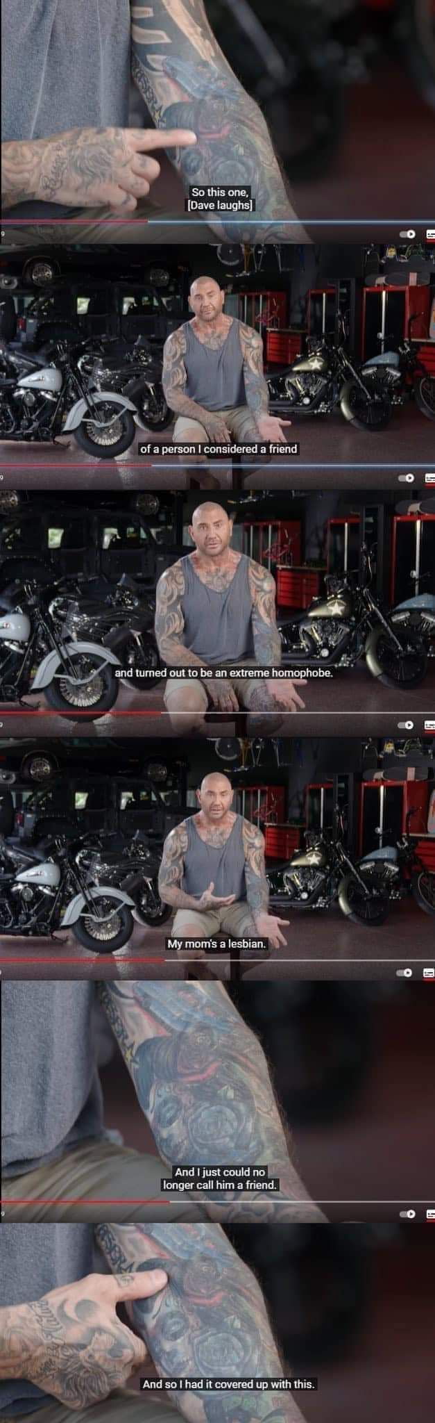 Dave Bautista rock! - 9GAG