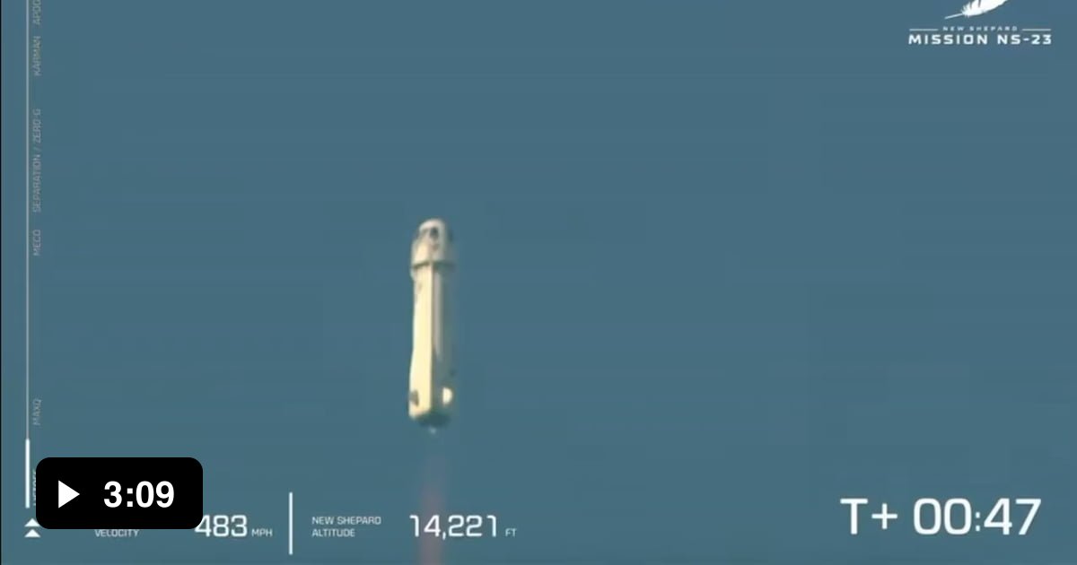 Blue Origin’s New Shepard had the in flight abort system triggered in ...