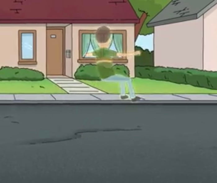 Invisible garbage truck jerry!! - 9GAG