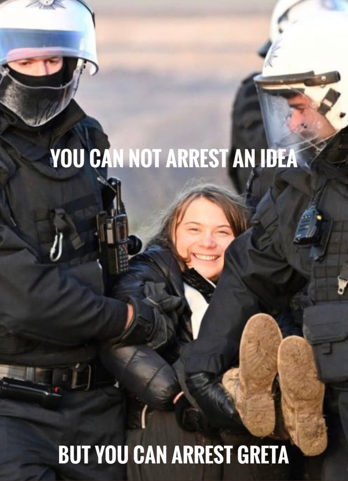 Greta in Germany - 9GAG