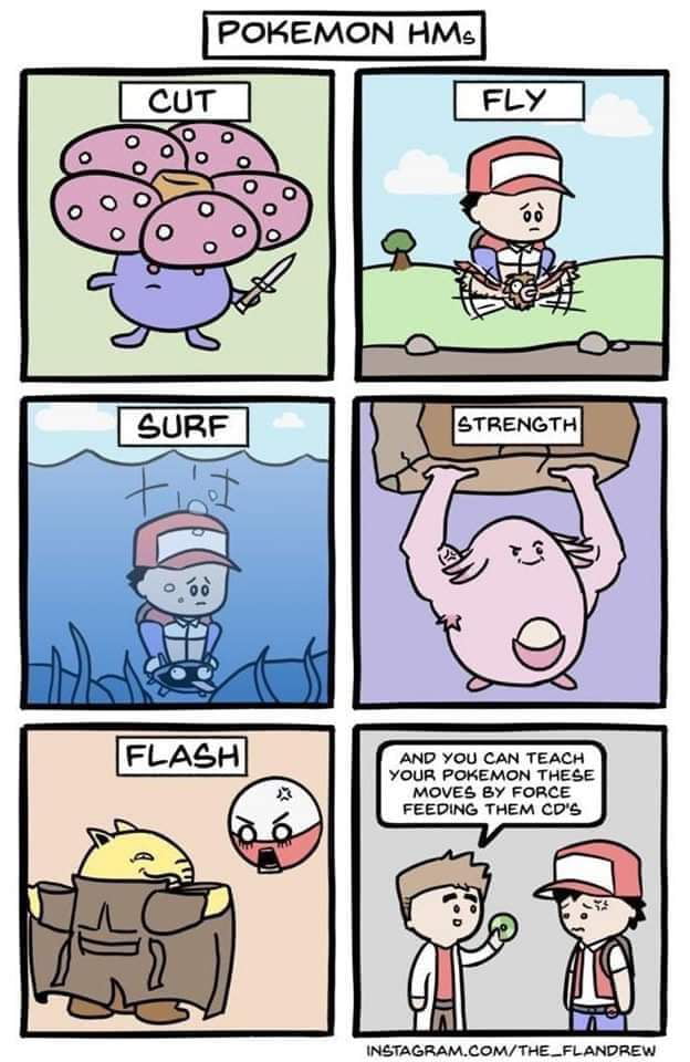 Pokemon HM - 9GAG