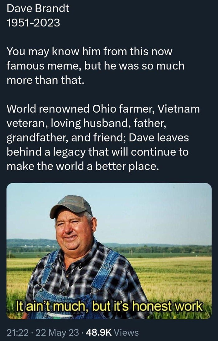 A truly humble meme of a man. - 9GAG