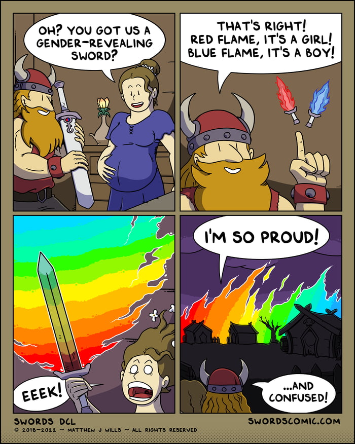 Gender sword - 9GAG