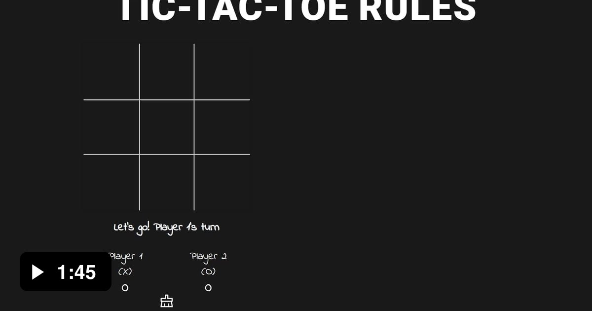 Tic Tac Toe Rules - 9GAG