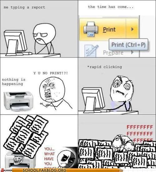 Printers... - 9GAG