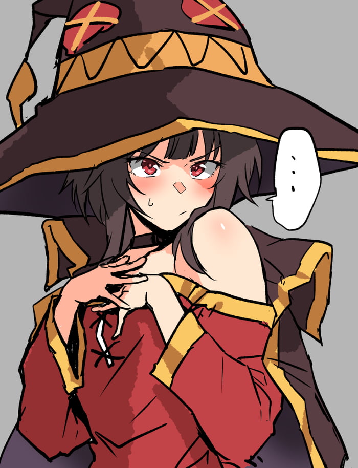 Embarrassed Megumin - 9GAG