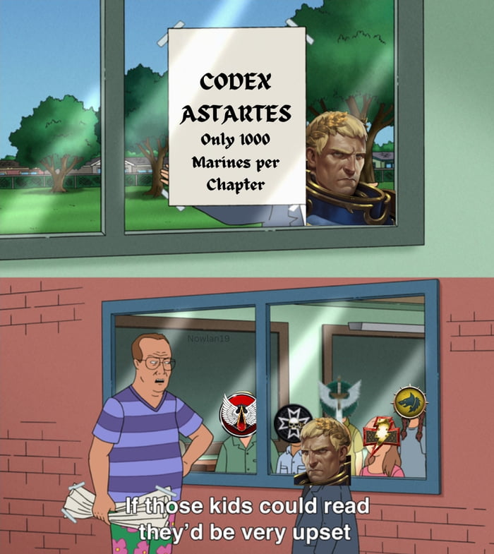 Why can't you just be normal? -Guilliman - 9GAG