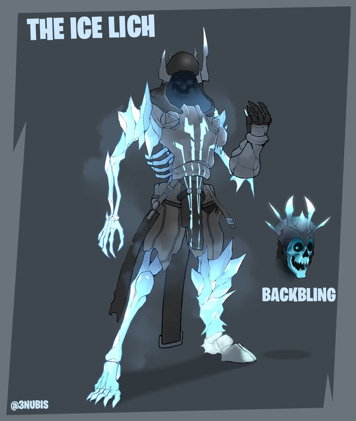 The Ice Lich Skin Concept - 9GAG