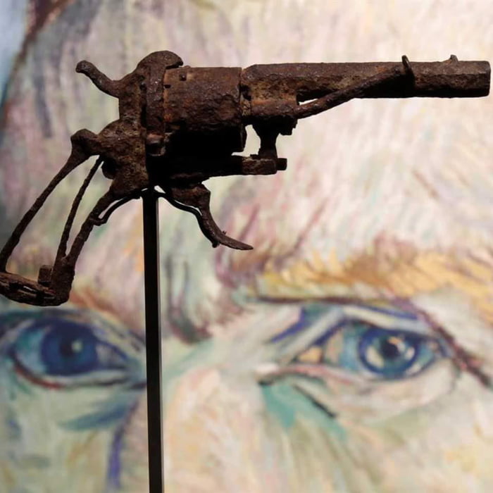 Known as "the most famous pistol in the history of art", this is the ...